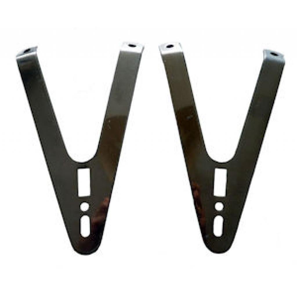 Alloy "Y" Shaped Mudguard Brackets - 8 inches (200mm) long