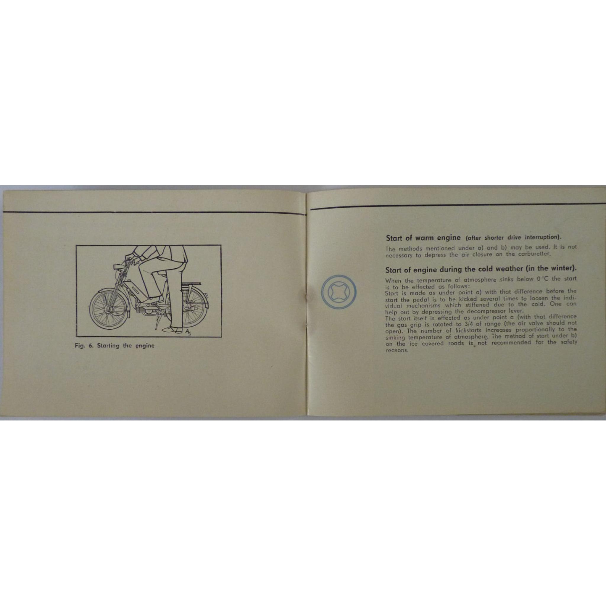 Babetta Moped Servicing and Maintenance Instructions