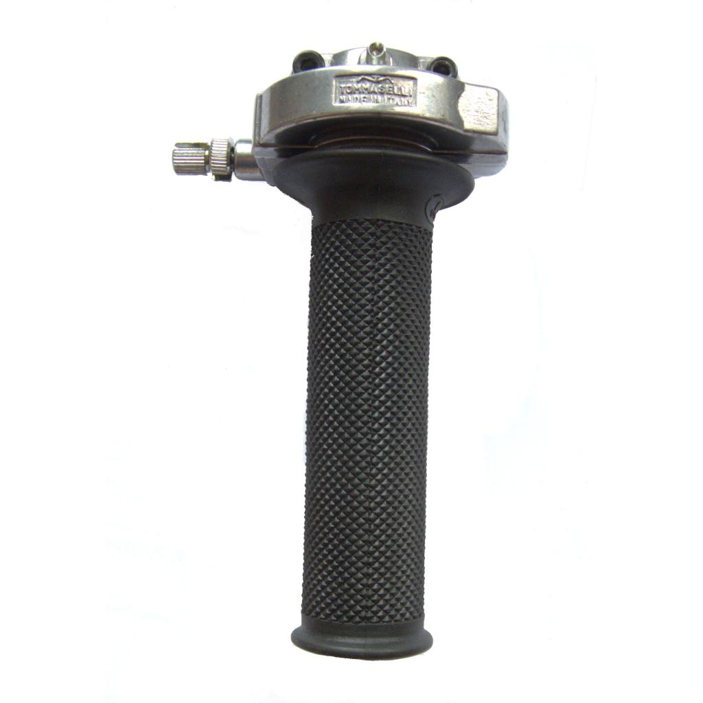 Tommaselli Commando Alloy Throttle/Twistgrip with grip - 7/8 inch (22m ...